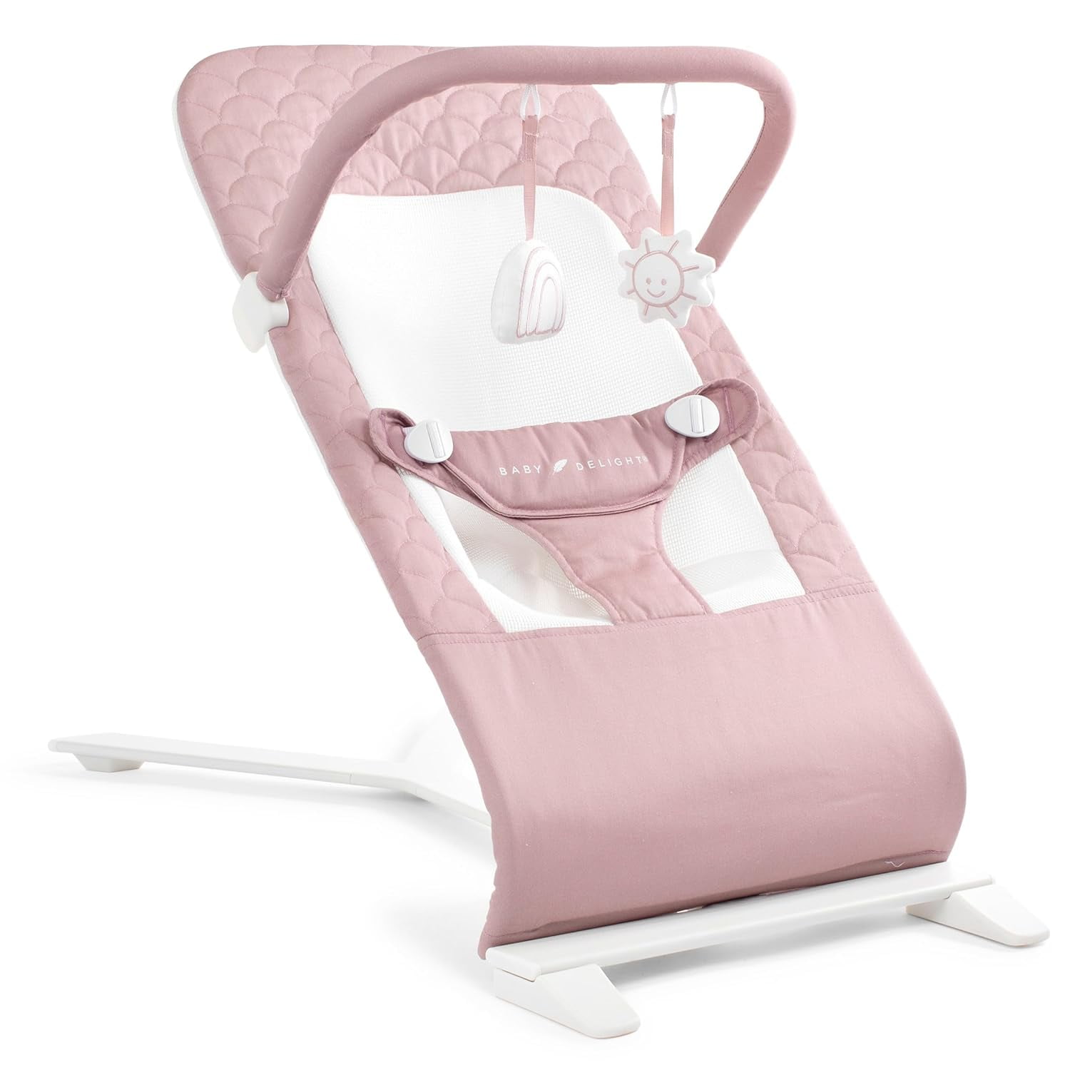 Baby Delight Alpine Deluxe Portable Baby Bouncer, for Infants 0-6 ...