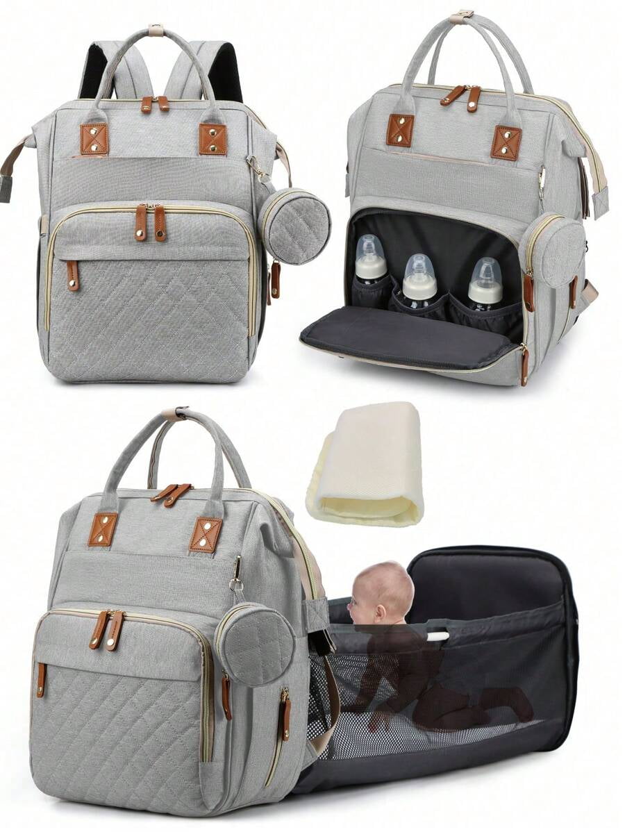 Baby Diaper Bag Backpack with Changing Station, Multifunction ...