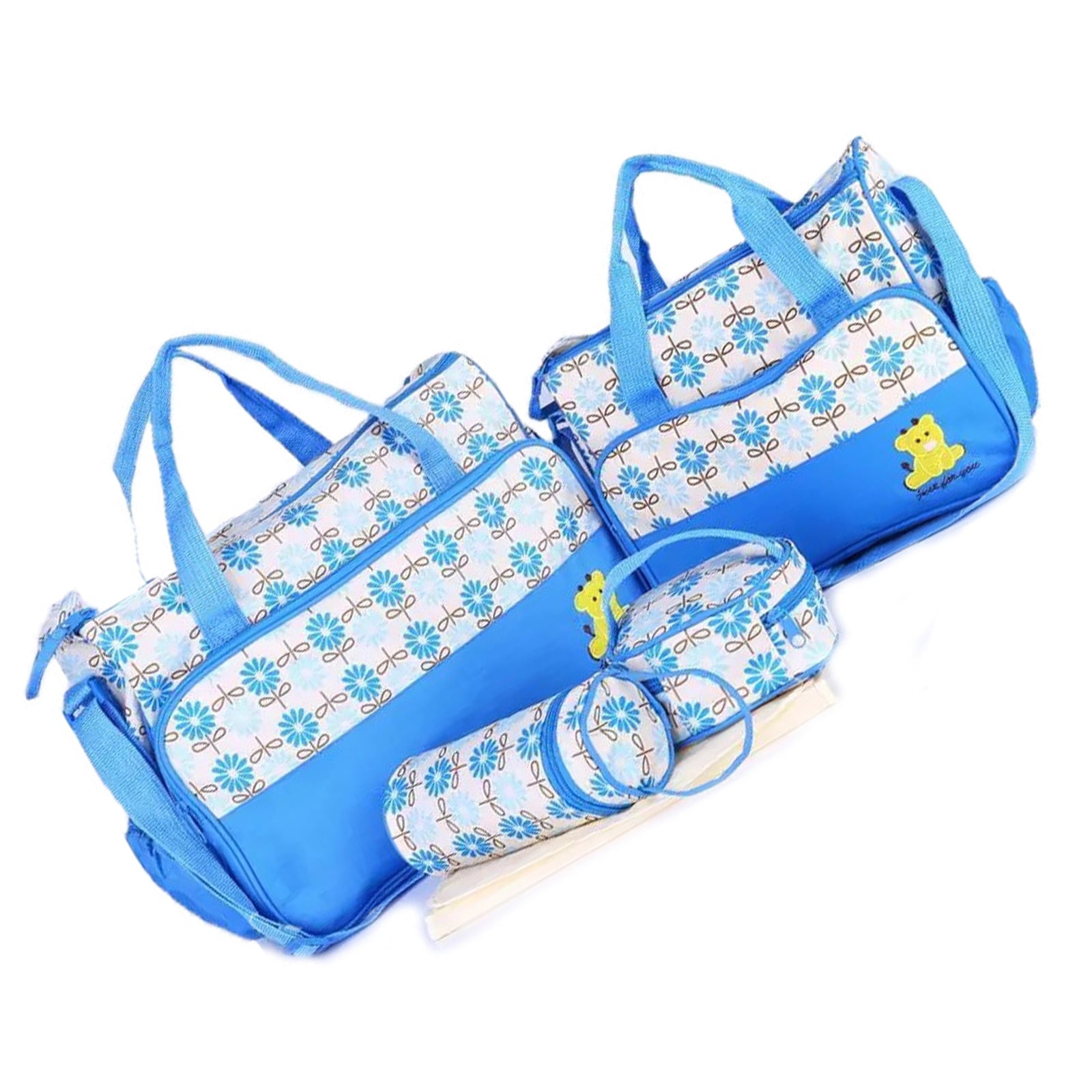 Baby Diaper Bag Include Urine Pad Infants Essential Organiser Large ...