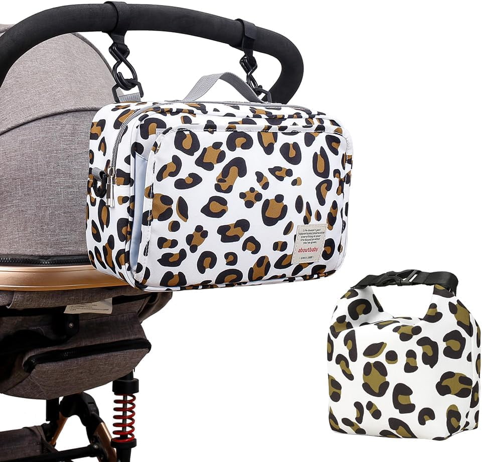 Baby Diaper Bag Stroller Bag With Snack Cooler Bag - Diaper Caddy Tote ...