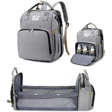 Baby Diaper Bag Backpack with Changing Station, Large Capacity Travel ...