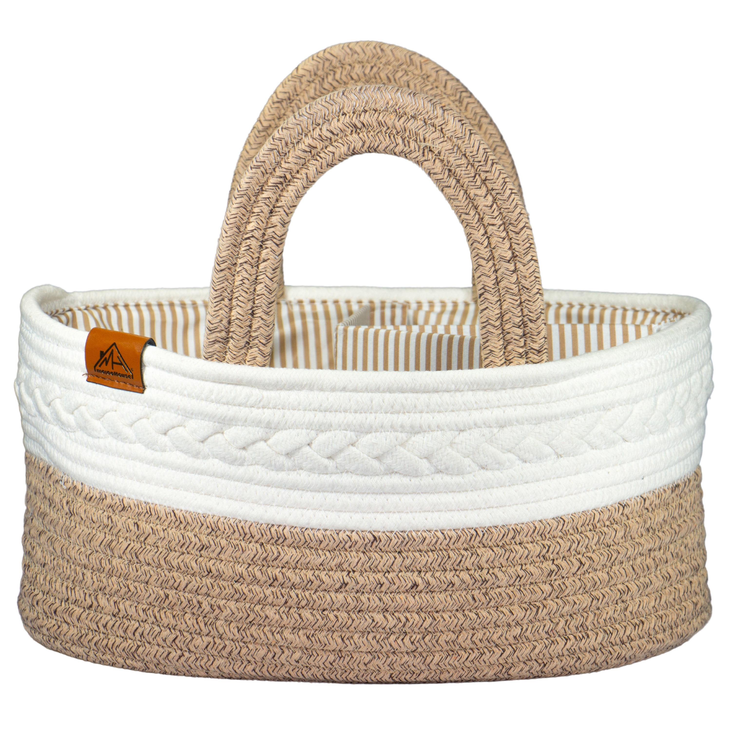 Baby Diaper Caddy, Portable Organizer For Changing Table, Nursery ...