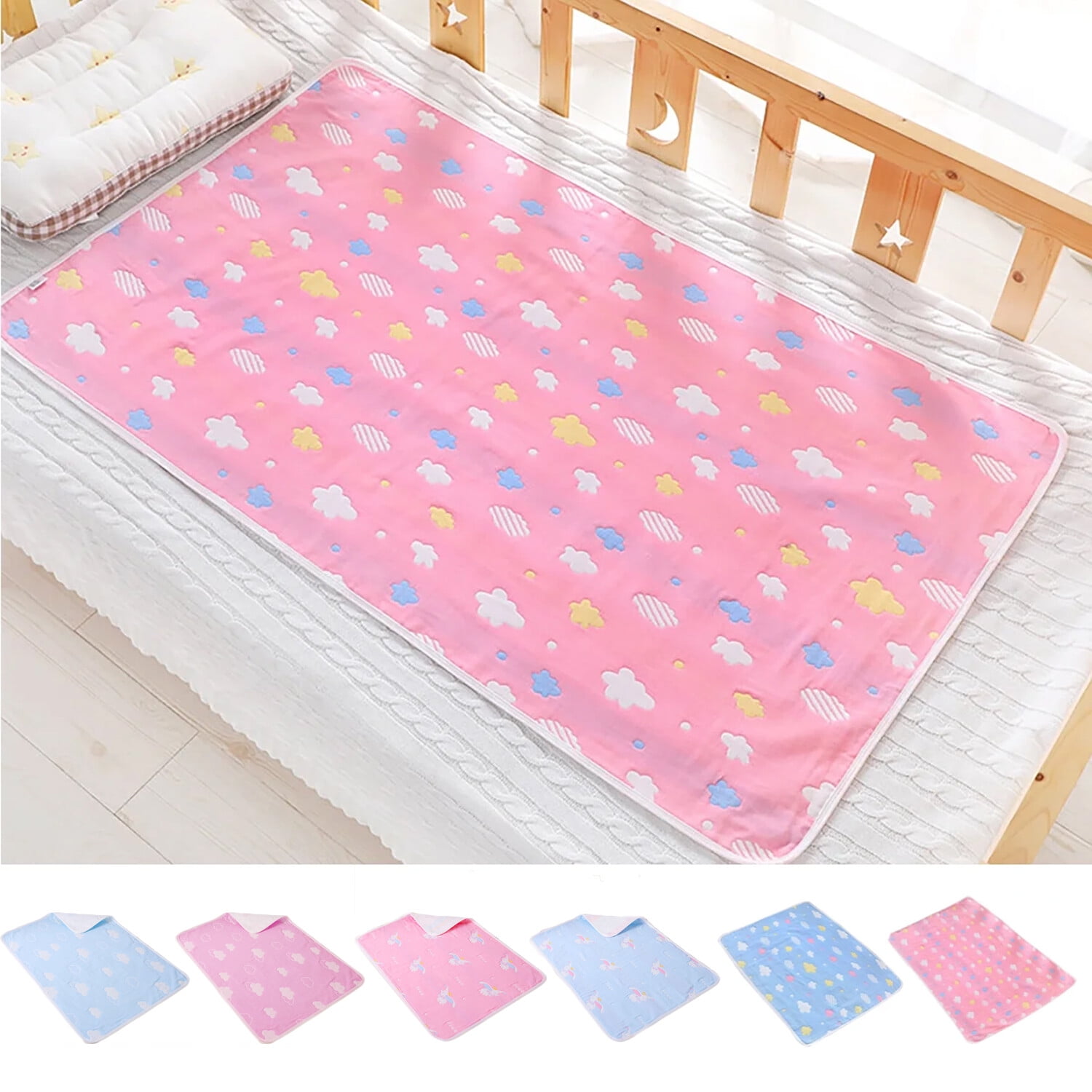 Baby Diaper Changing Pad, 19.6" X 27.5" Newborns Waterproof Diaper Pad ...