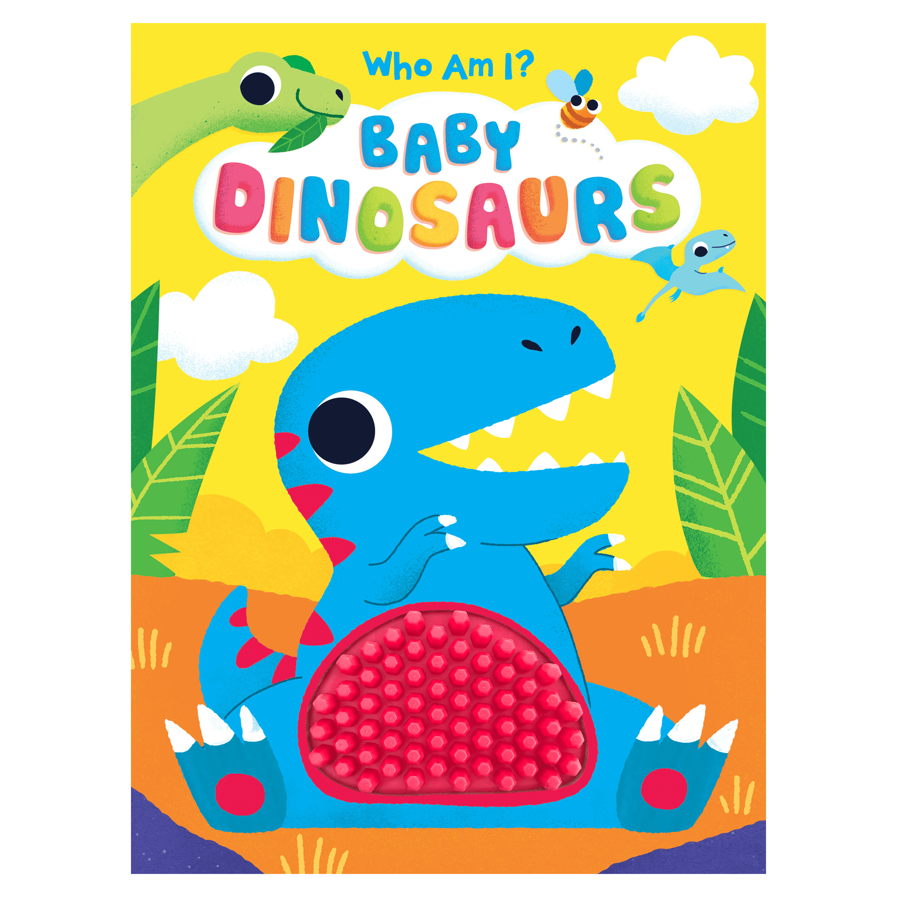 Baby Dinosaur - Silicone Touch and Feel Board Book - Sensory Board Book ...