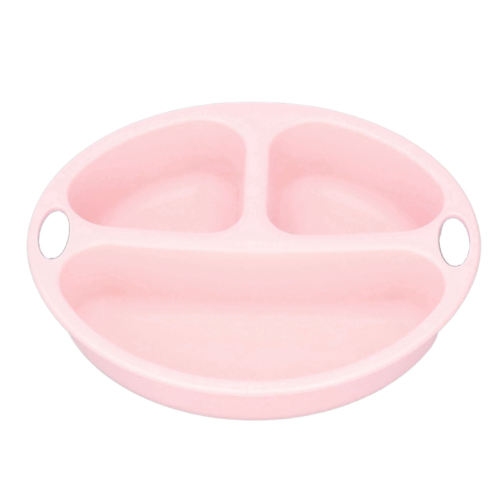 Baby Dish Plate Three Compartments Safe Harmless Practical Reliable ...