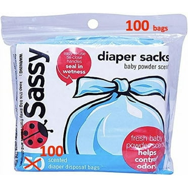 JOCCIK Baby Disposable Diaper Bags, Lavender Scented Diaper Sacks, 500 ...