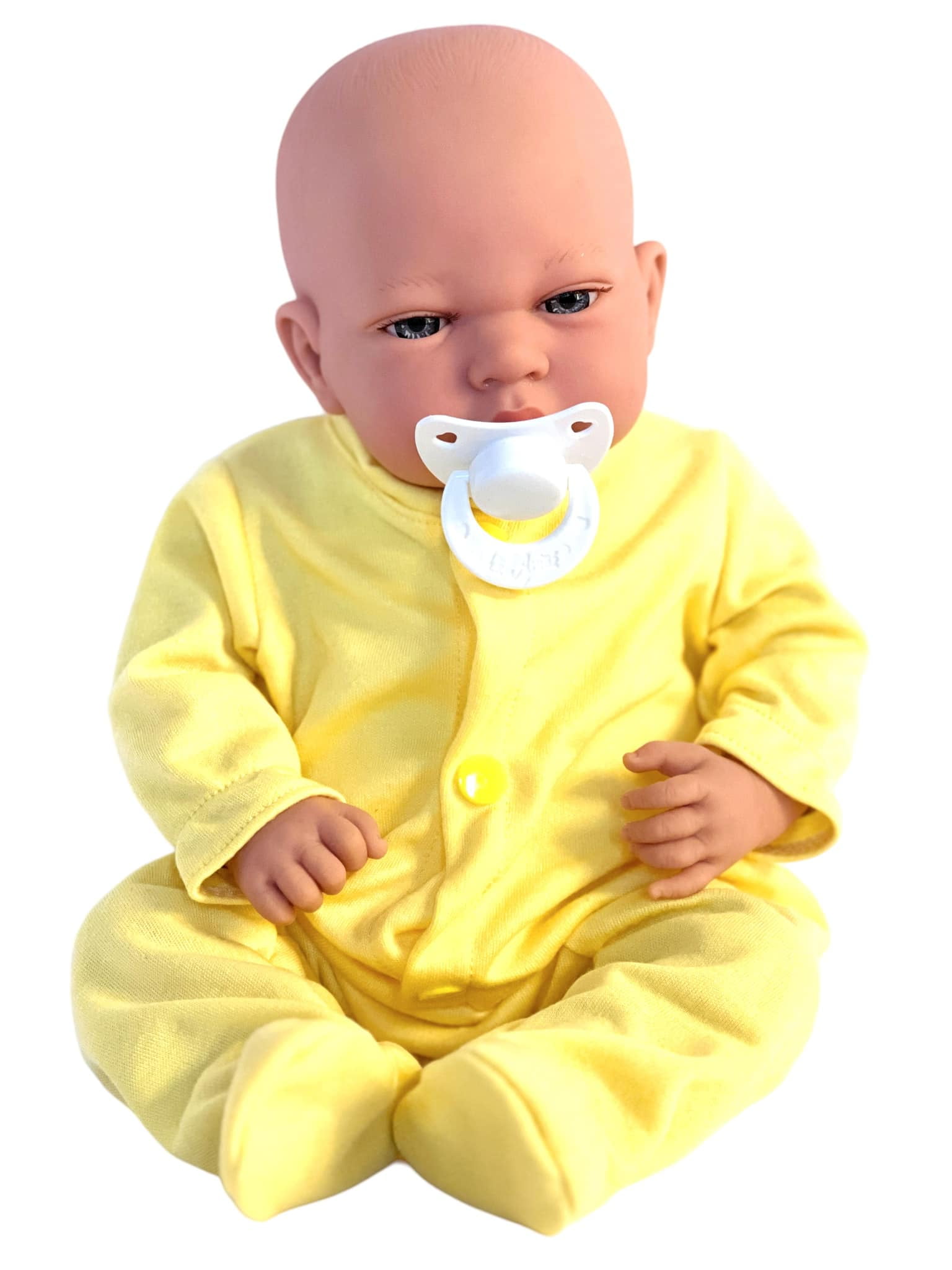 Ann Lauren Yellow Baby Doll Romper, Long Sleeves, Fits 15-18" Dolls ...