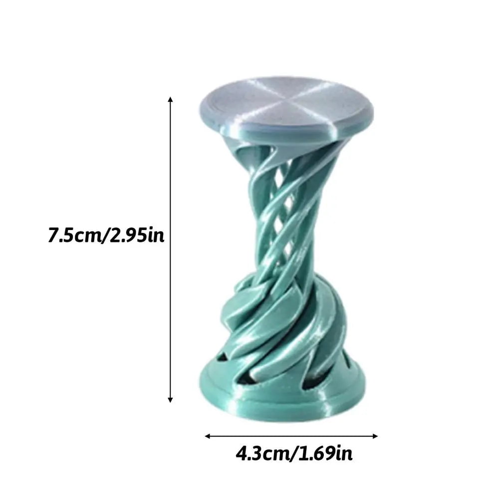 Spiral Fidget Toy 3D Printed Impossible Vortex Passthrough Illusion Toy Stress Relief Toy ...