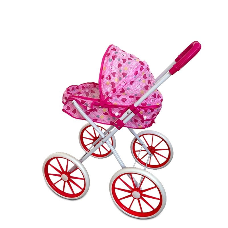 Baby Doll Stroller Toy Foldable Baby Carriage for Dolls Baby Doll Role ...