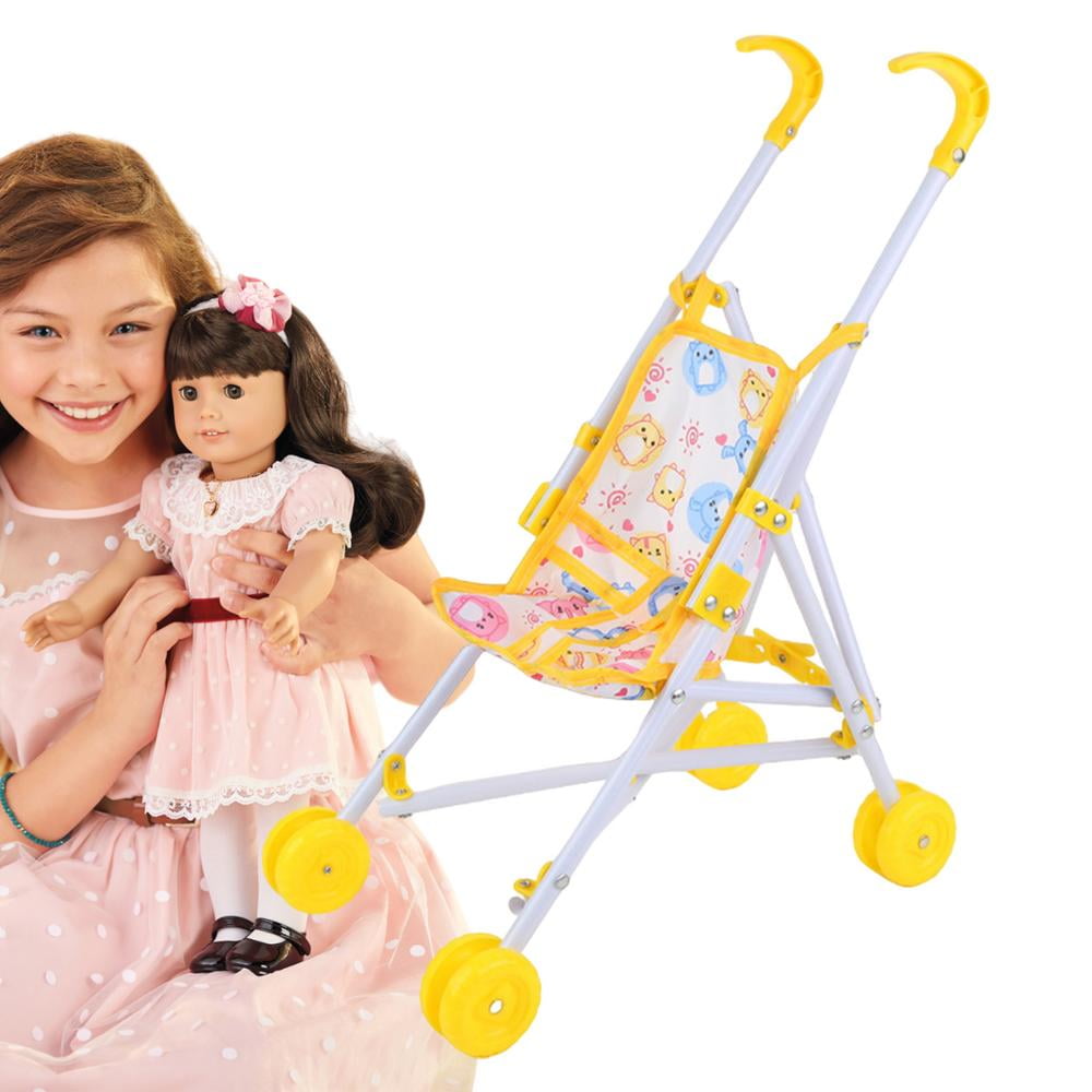 Baby Doll Stroller Toy, Realistic Play Stroller For Kids, Pretend Play ...