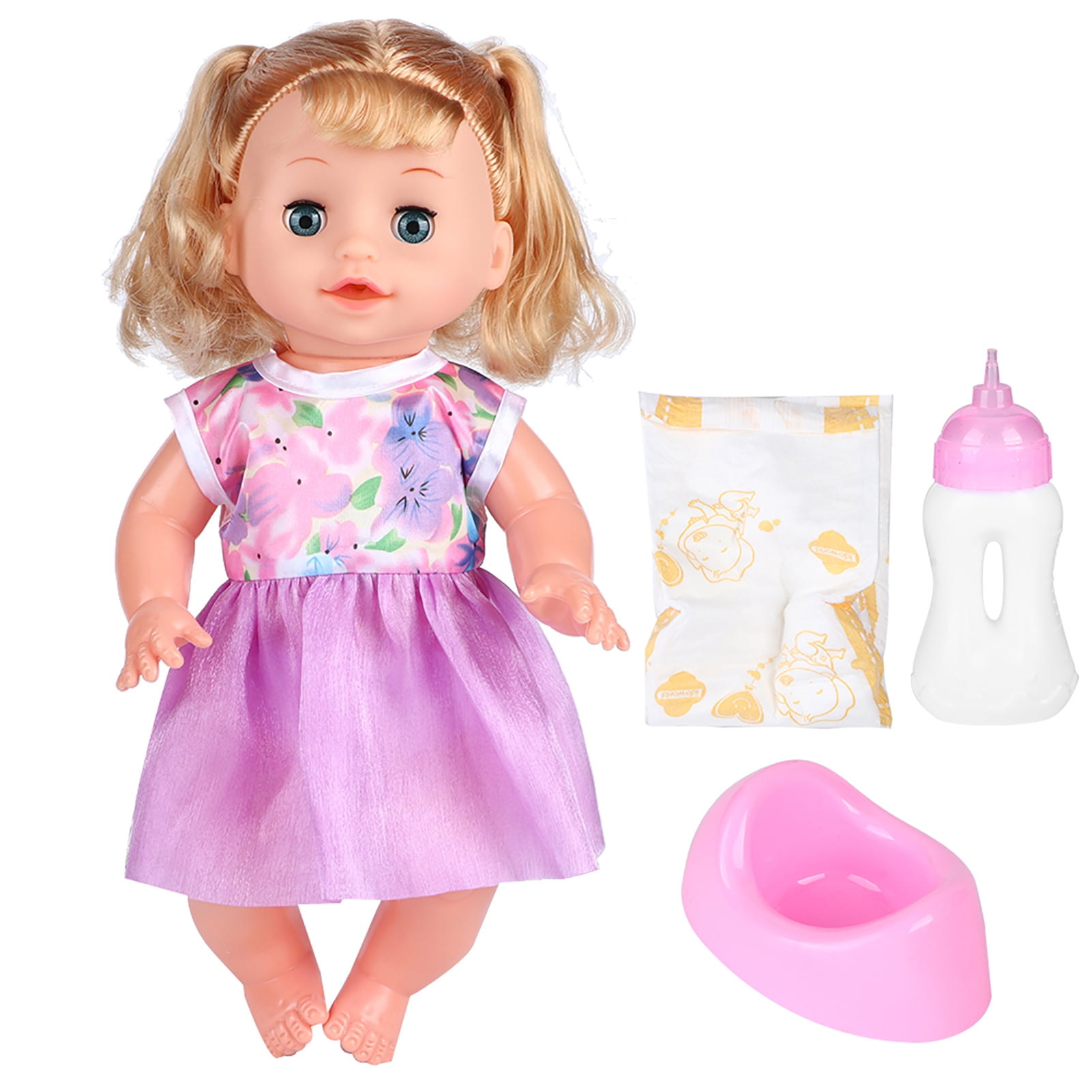 Baby Doll Toy Highly Simulation Children Educational Pretend Play Doll ...