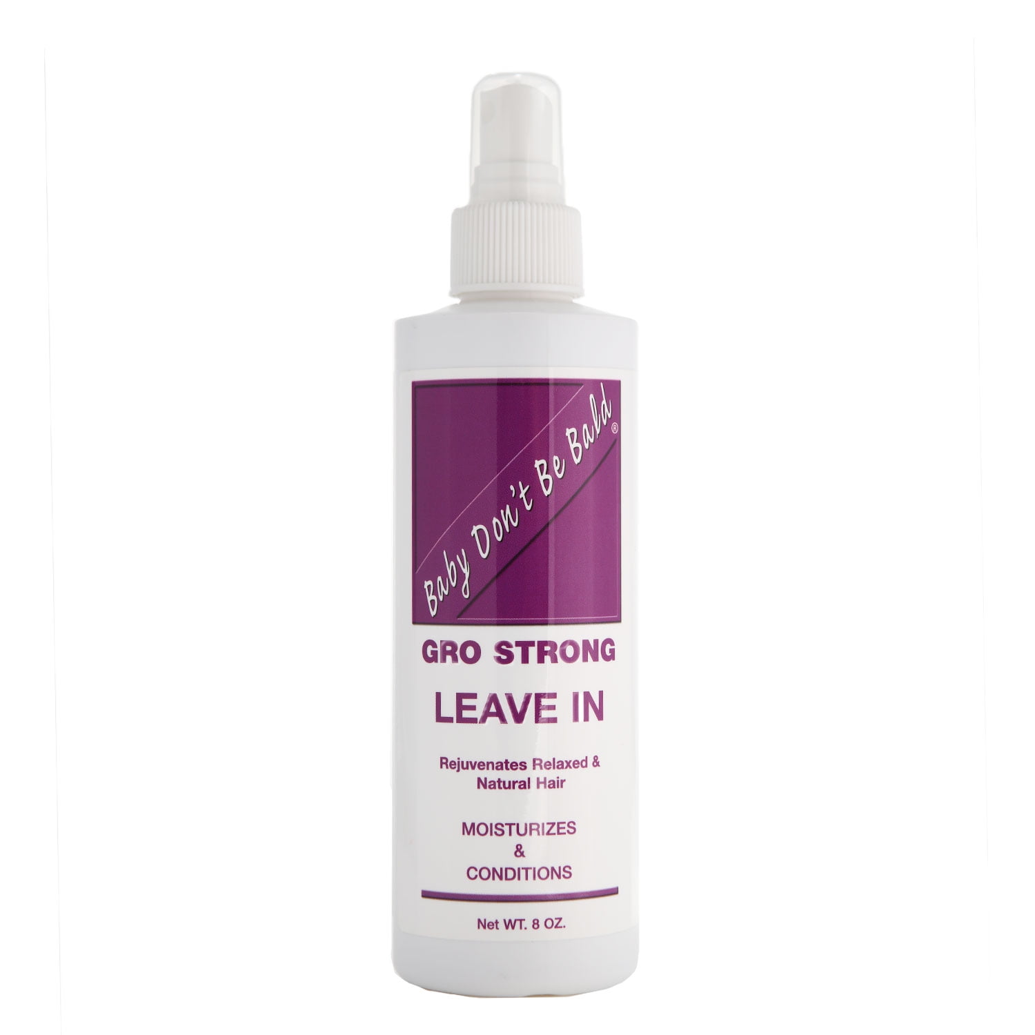 Baby Don't Be Bald Gro Strong Leave In, 8 Oz. - Walmart.com