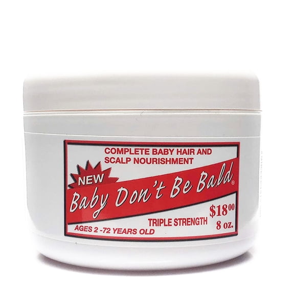 Baby Don't Be Bald Hair and Scalp Nourishment Cream Triple Strength 8 ...