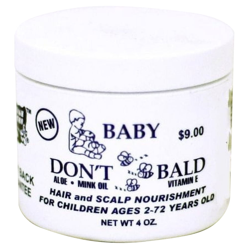 BABY DON'T BE BALD - Toddler & Infant Hair and Scalp Care, Triple ...