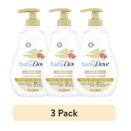 Unscented Sensitive Baby Shampoo & Wash (Family Size) Fragrance Free ...