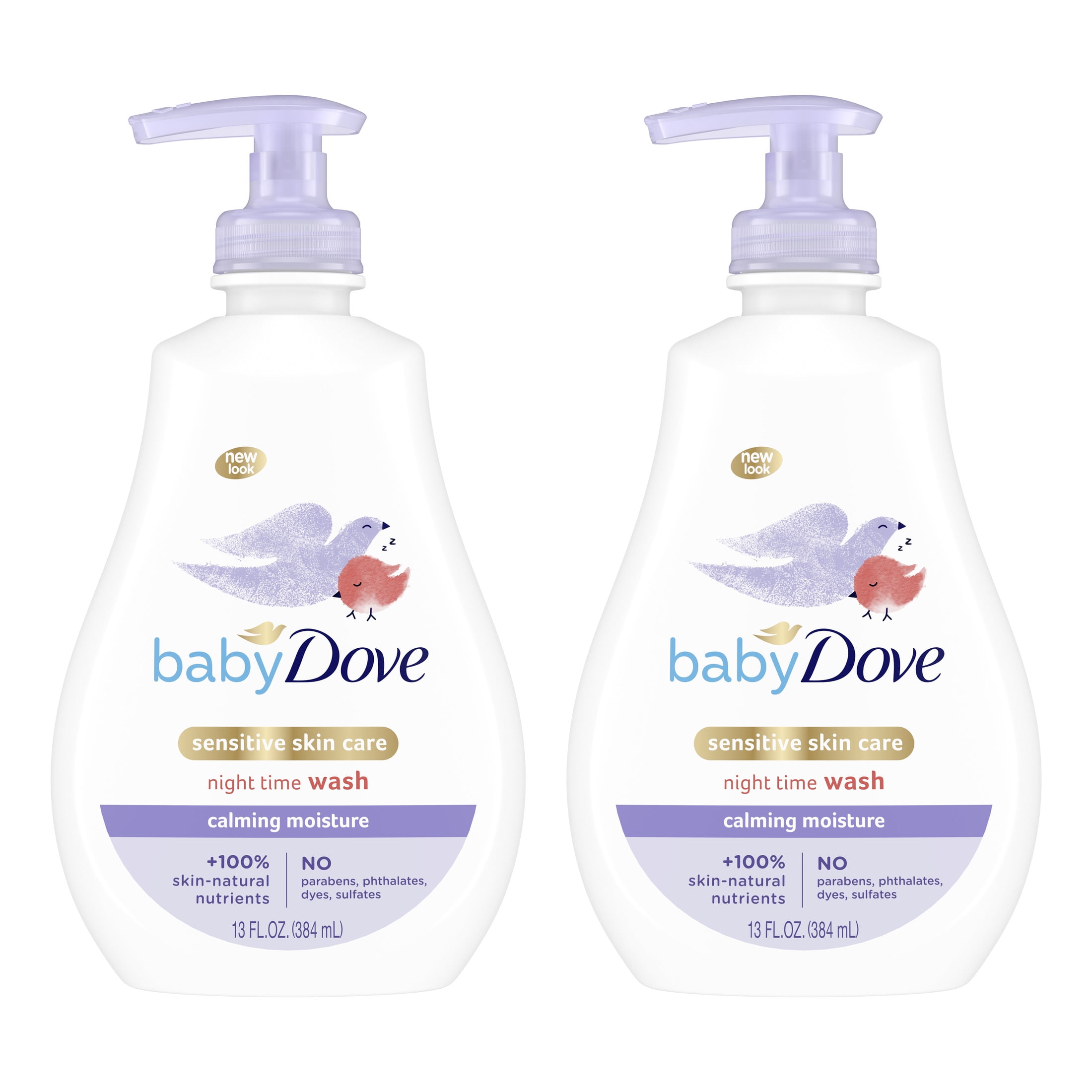 Baby Dove Sensitive Calming Moisture Newborn Liquid Body Wash ...