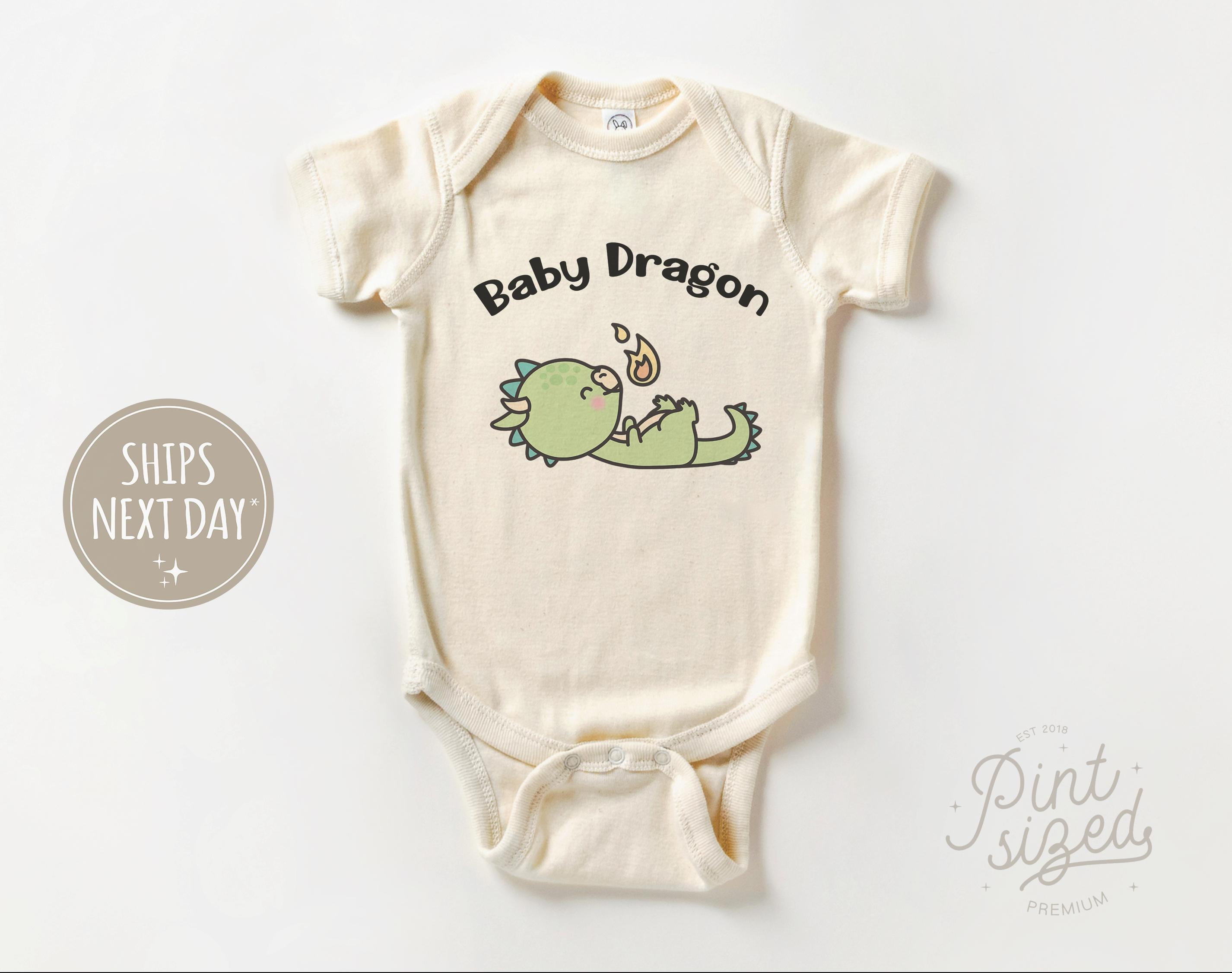 Baby Dragon Onesie, Cute Dragon Bodysuit, Year Of The Dragon ...