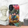 Baby Dragon Radiant Flower Whimsical Nature Phone Case 17 16 15 14 13 ...