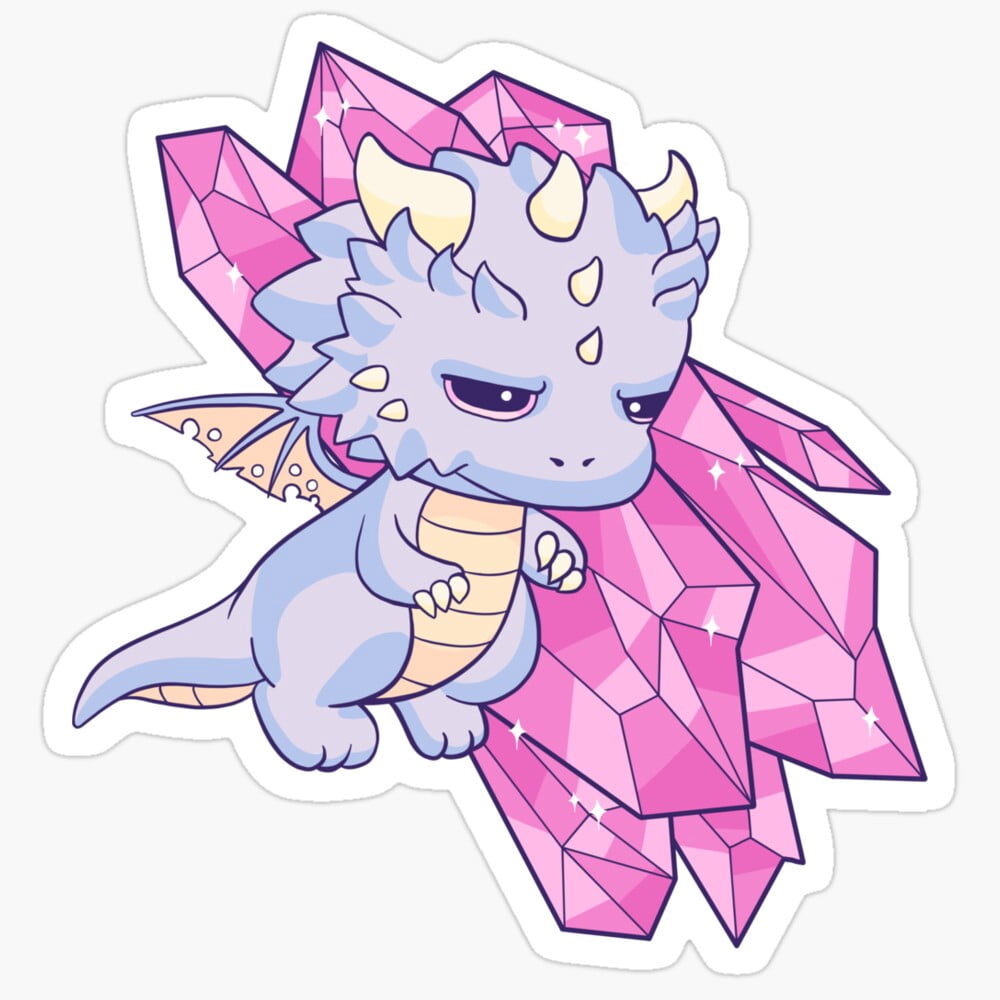Baby Dragon Sticker Phone Decal Water Bottle Stickers Car Decals ...