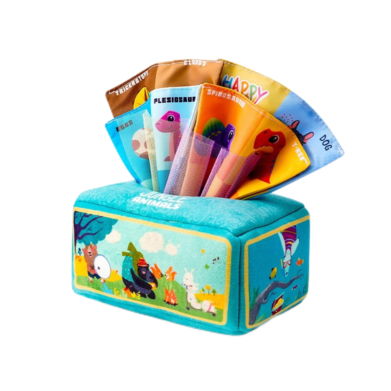 Baby Draw Paper Towel Tearing Tissue Box Puzzle Toy for Early Education ...
