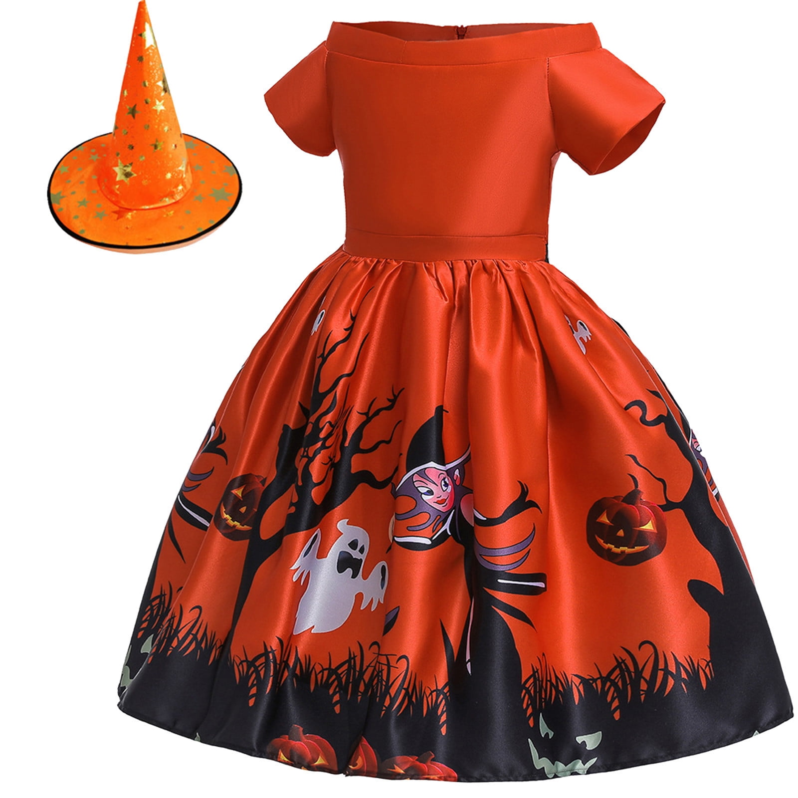 Baby Dreses Party Dance Dress Gown Girls Pageant Girls Dress Skirt Hat ...