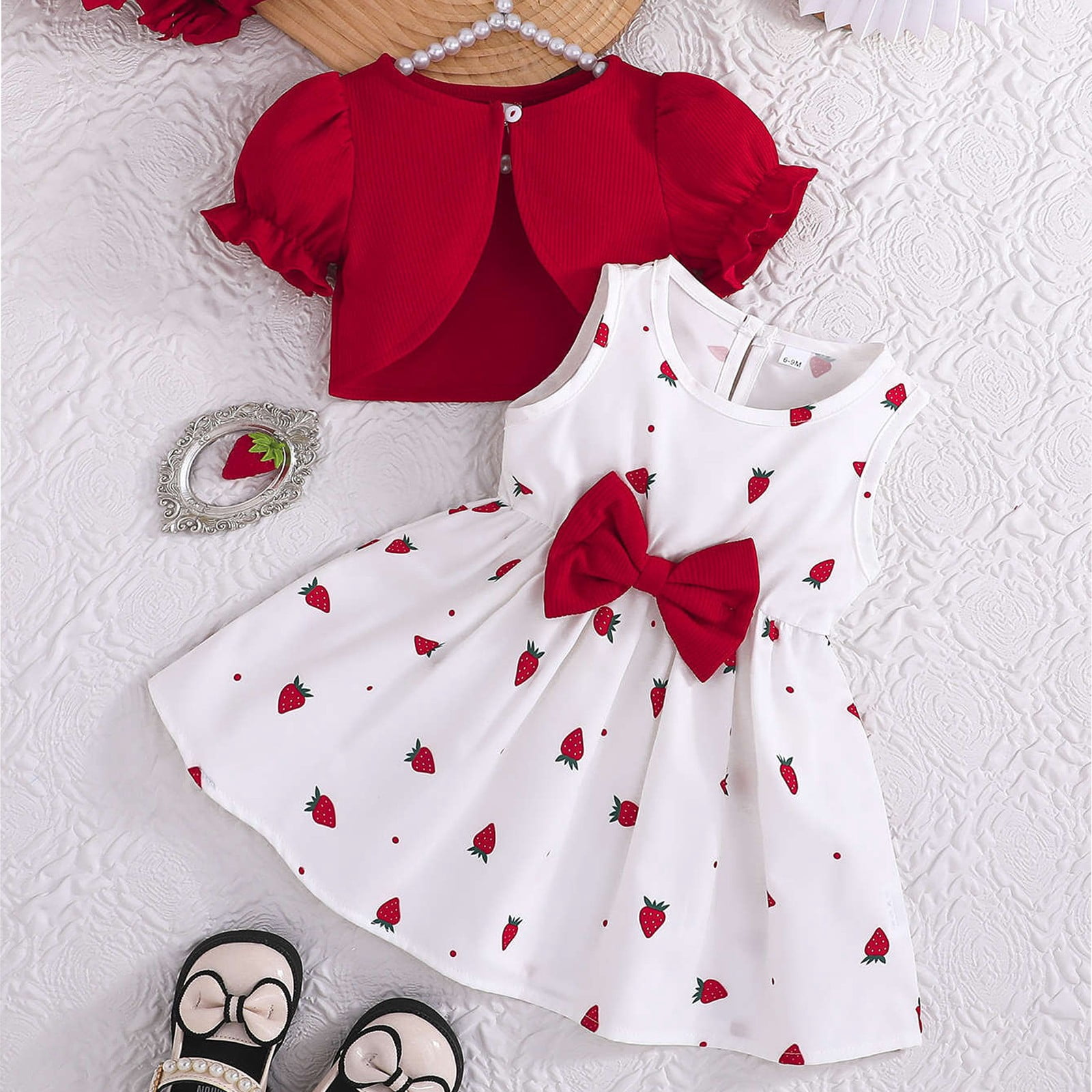 Baby Dress Toddler Kids Girls Summer Breathable Cotton Sleeveless ...