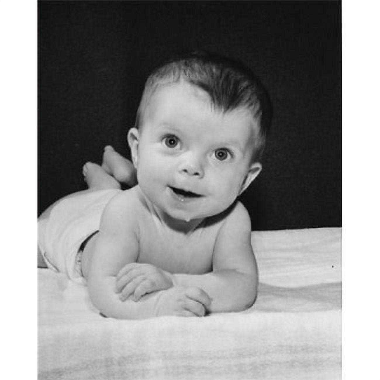 Baby Drooling Poster Print - 18 x 24 in. - Walmart.com