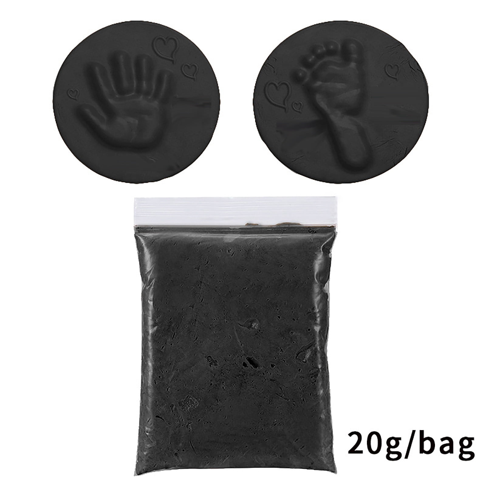 Baby Drying Soft Clays Handprint Imprint Casting Toys For Kids 20g ...