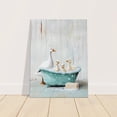 Baby Ducks In Bathtub Whimsical Restroom Bathroom Poster Art Unframed ...
