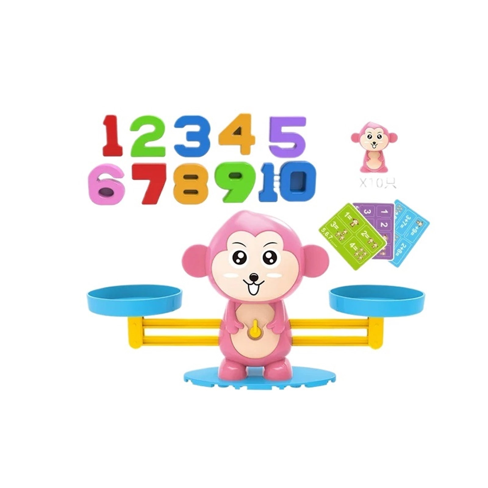 Baby Early Monkey Balance Math Toy - Walmart.com