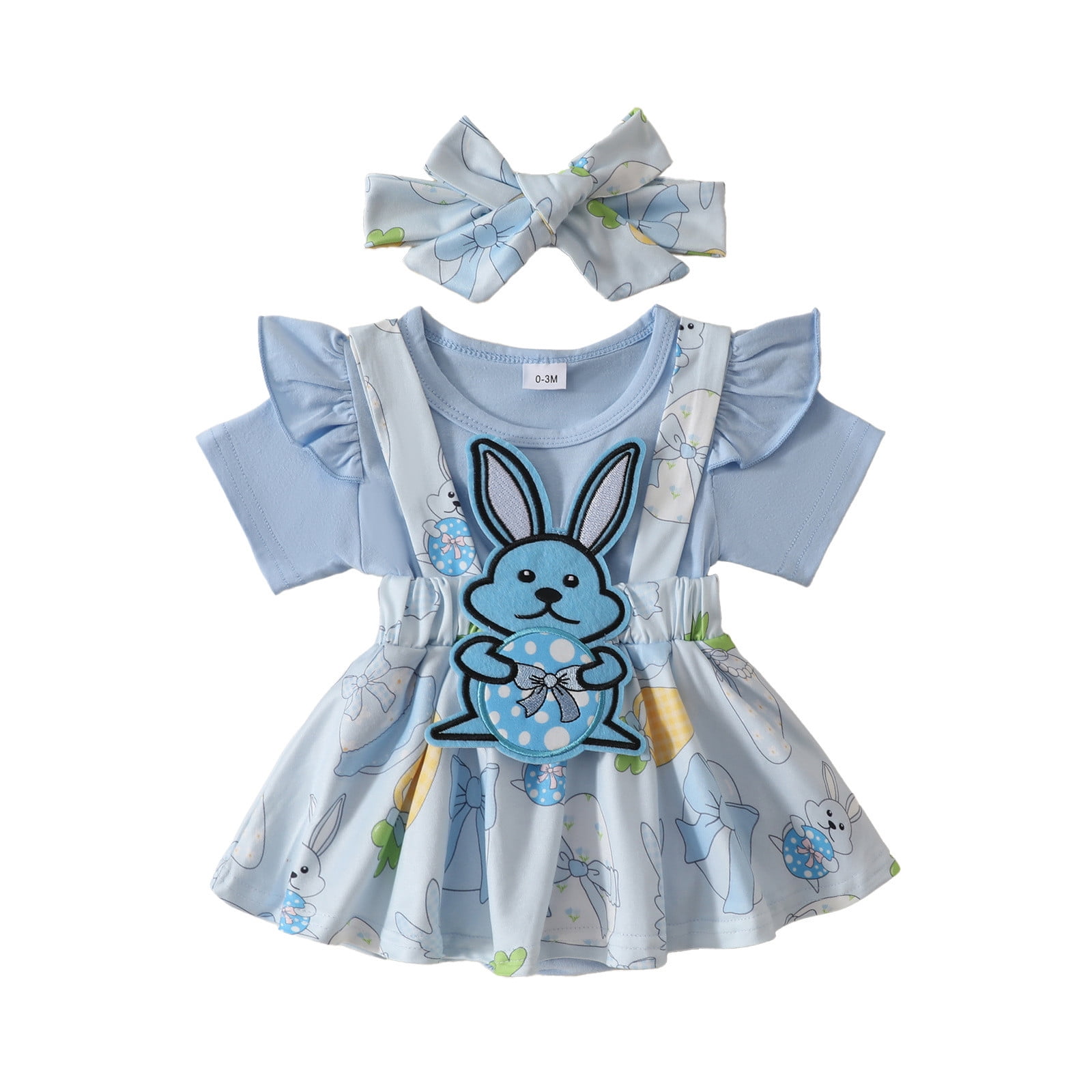 Baby Easter Outfit Girl Embroidered Baby Girl Easter Romper Dress ...