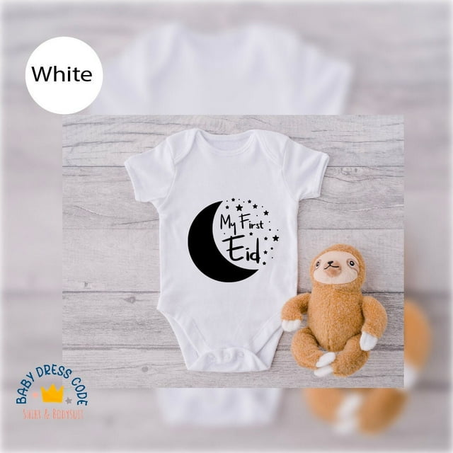 Baby Eid Onesie, Ramadan Onesie, My First Eid Onesie, Eid Mubarak ...