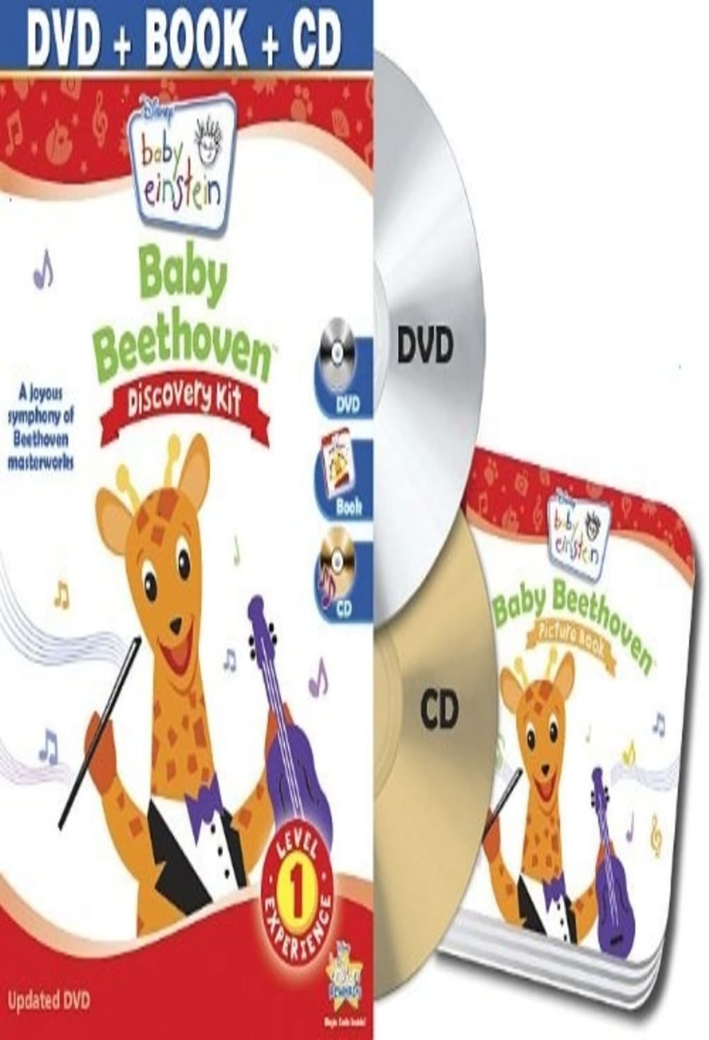 Baby Einstein: Baby Beethoven Discovery Kit (Region 1) - DVD - Walmart.com
