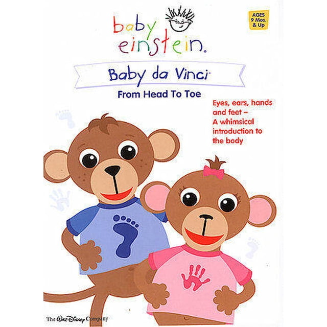 Baby Einstein - Baby Da Vinci - From Head to Toe [DVD] - Walmart ...