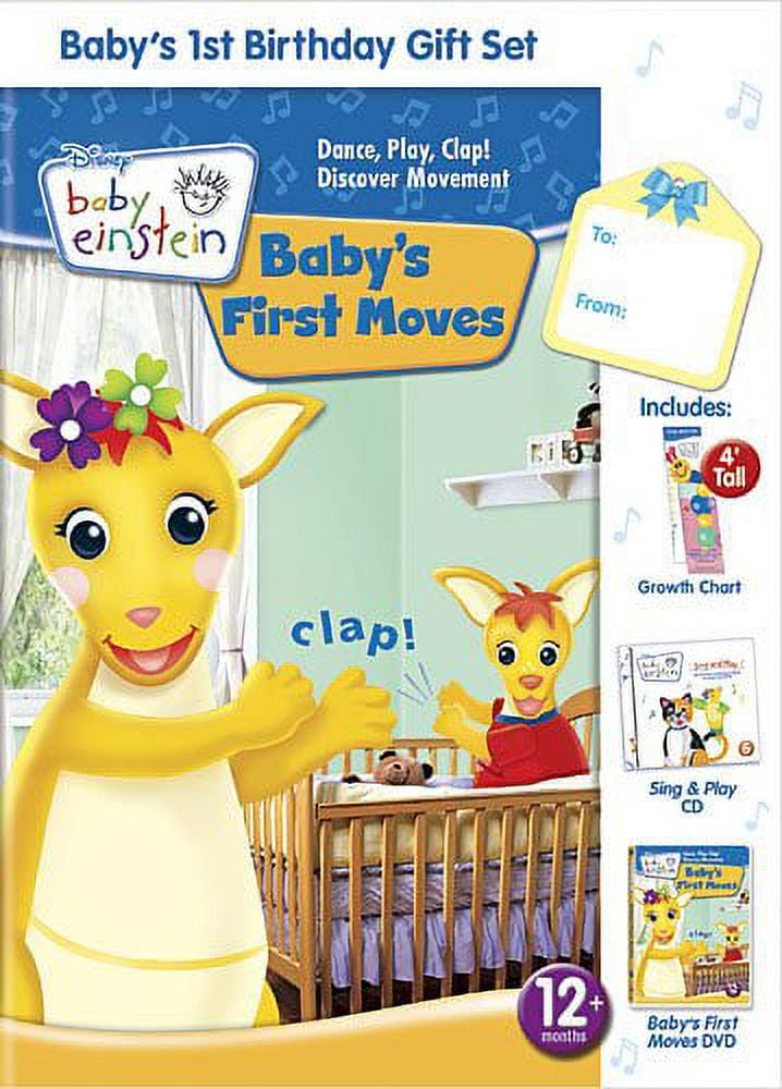 Baby Einstein: Baby's First Birthday Gift Set W CD and Growth Chart ...