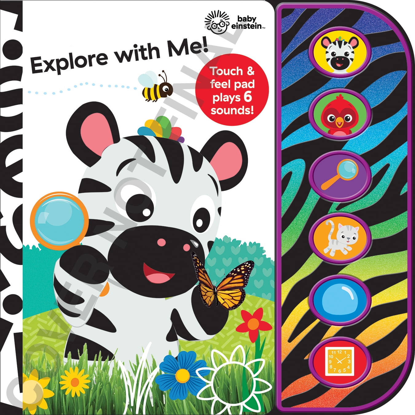 Baby Einstein: Explore with Me! Sound Book (Board Book) - Walmart.com