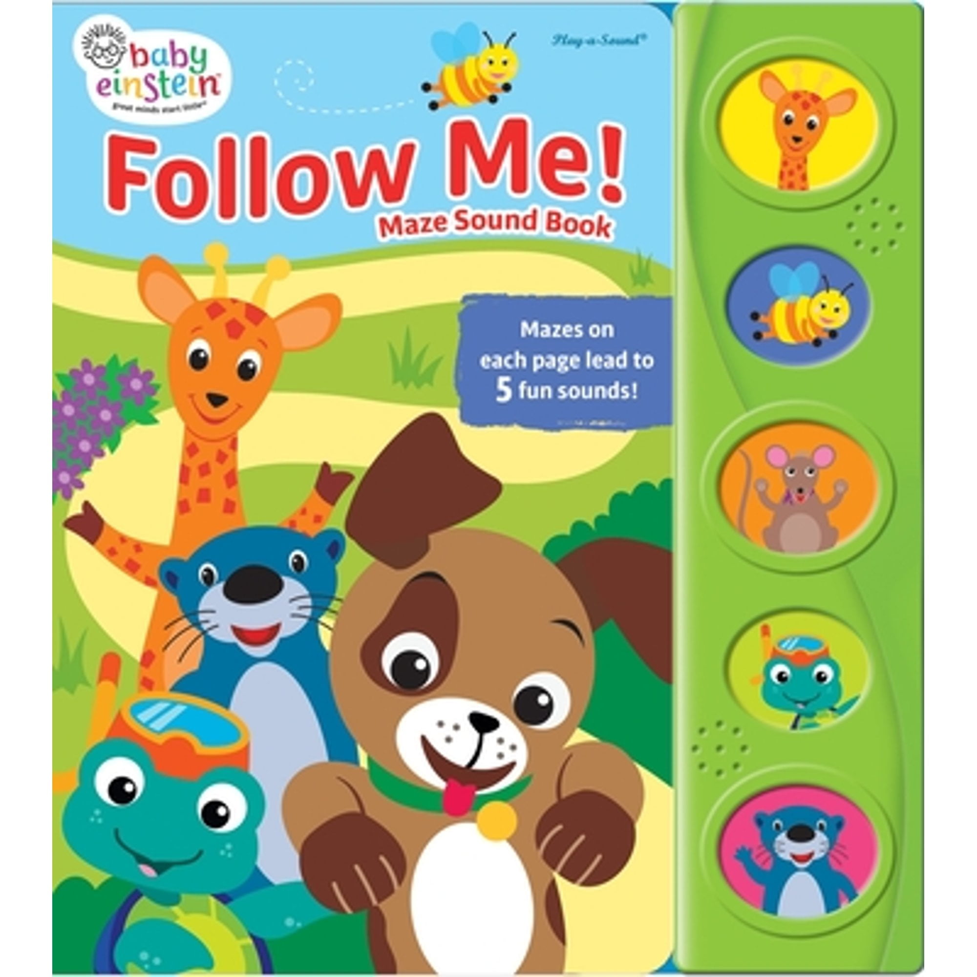 Pre-Owned Baby Einstein Little Maze Sound Book (Hardcover) by PI Kids ...