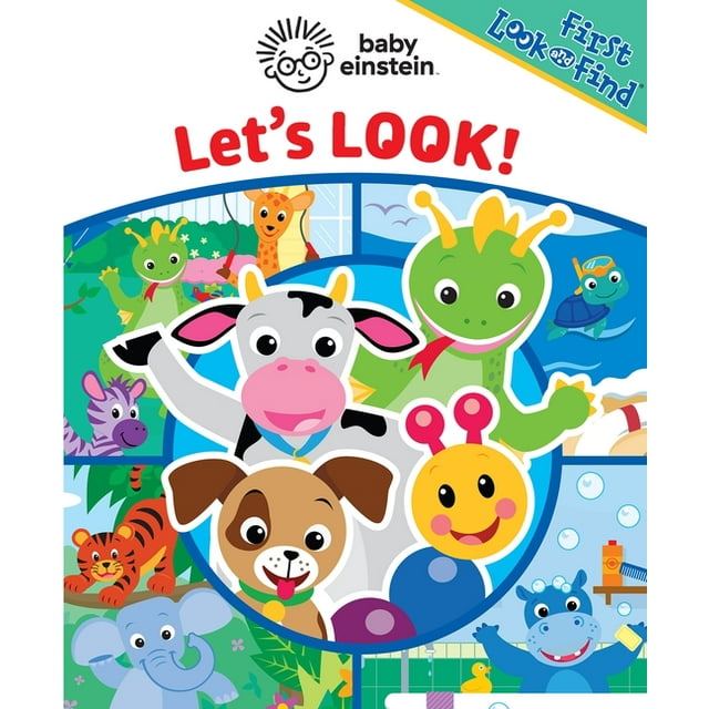 Baby Einstein: Let's Look! First Look and Find (Board book) - Walmart.com