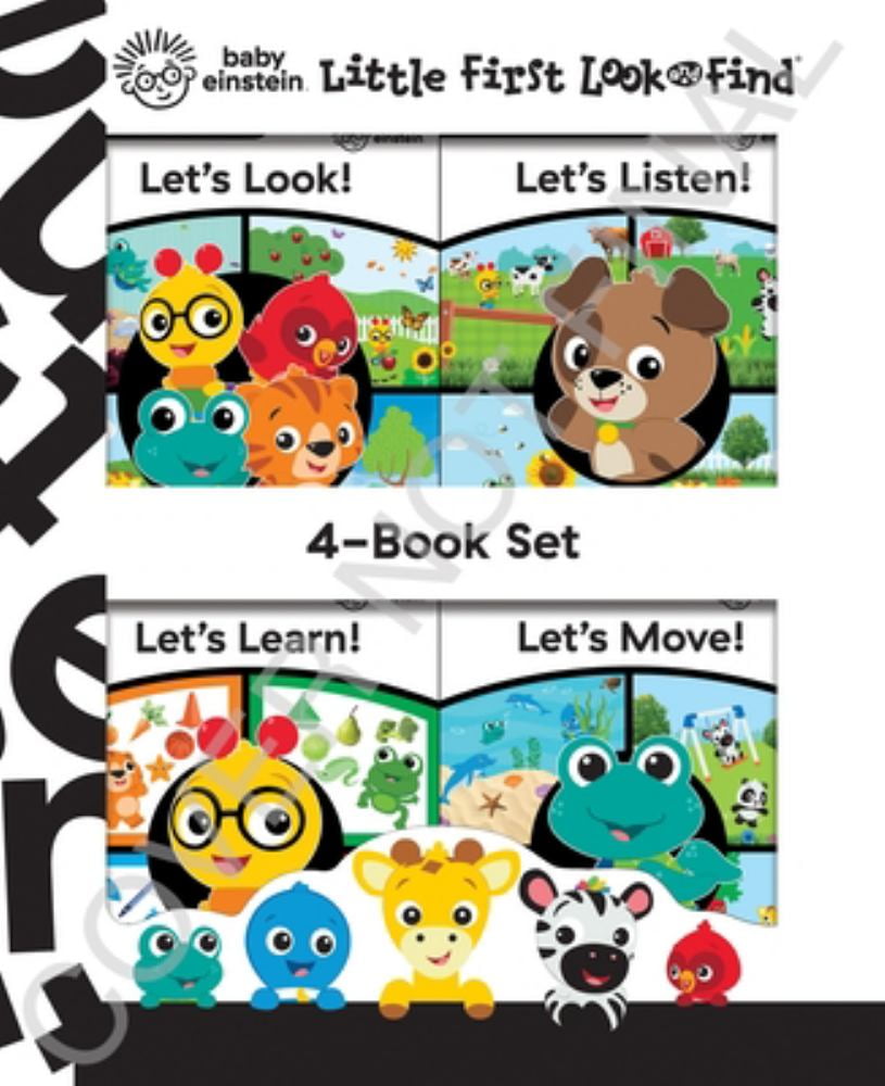 Baby Einstein: Little First Look and Find 4-Book Set (Hardcover ...