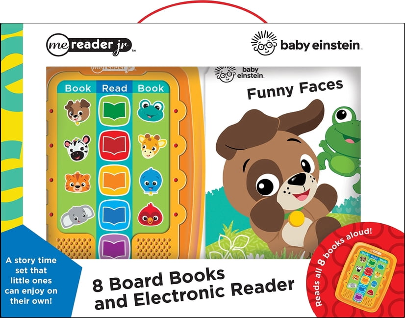 Baby Einstein: Me Reader Jr 8 Board Books and Electronic Reader Sound ...