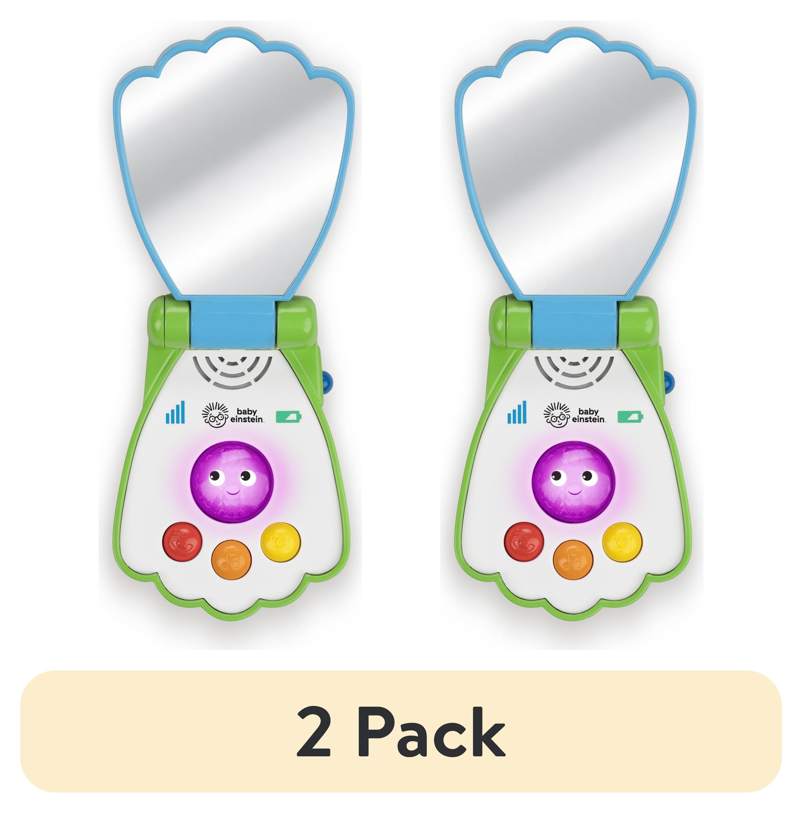 (2 pack) Baby Einstein Ocean Explorers Shell Phone Musical Toy ...
