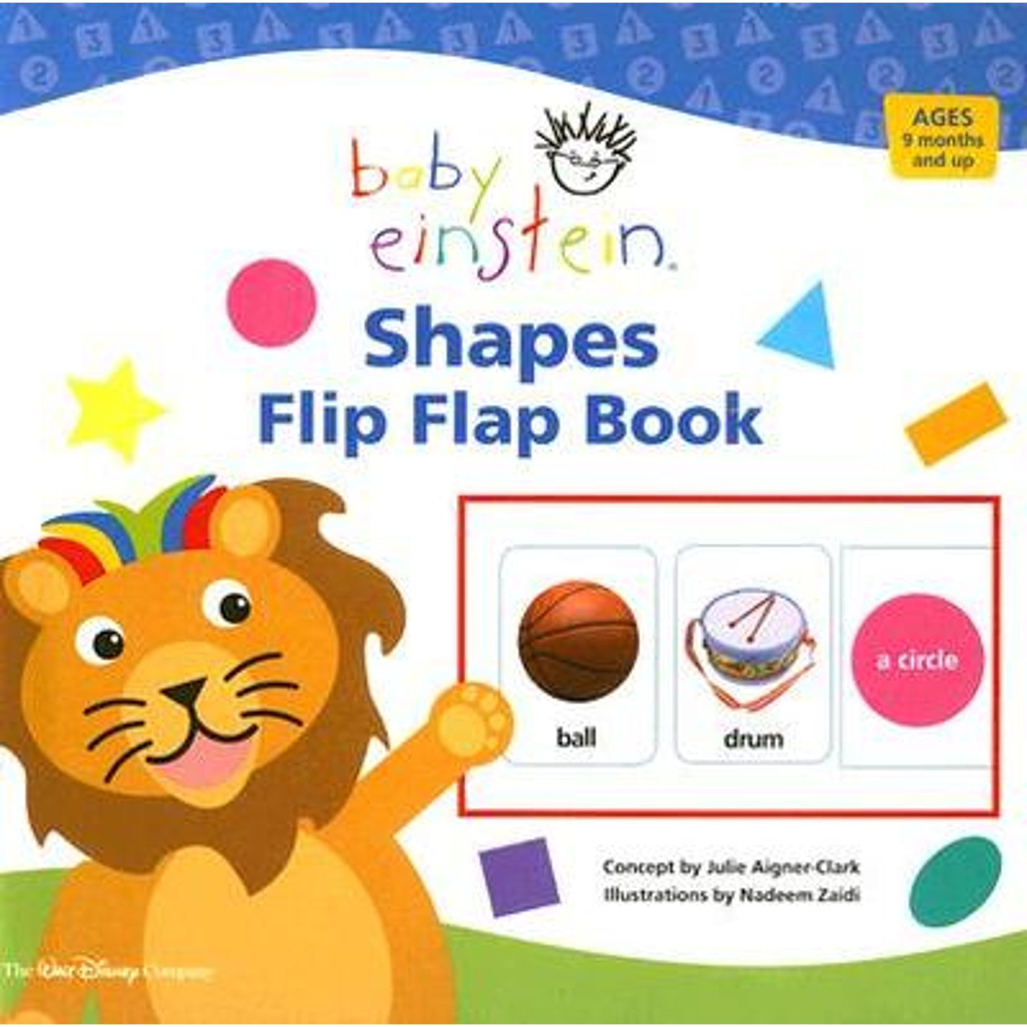 Baby Einstein: Shapes: Flip Flap Book (Hardcover) by Julie Aigner-Clark ...