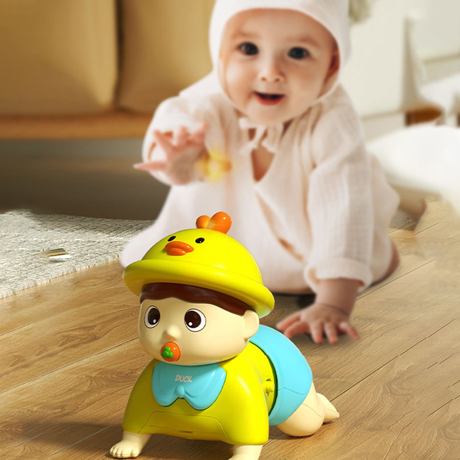 Baby Electric Crawling Doll Doll Can Sing Walk Writhe Buttocks Electric ...