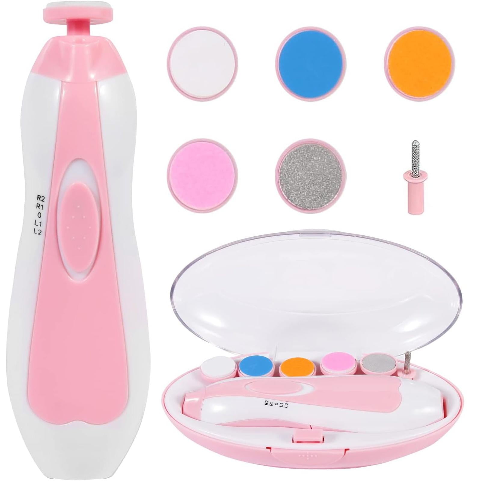 Baby Electric Nail Buffer, Baby Nail File, Baby Nail Clippers + Nail ...