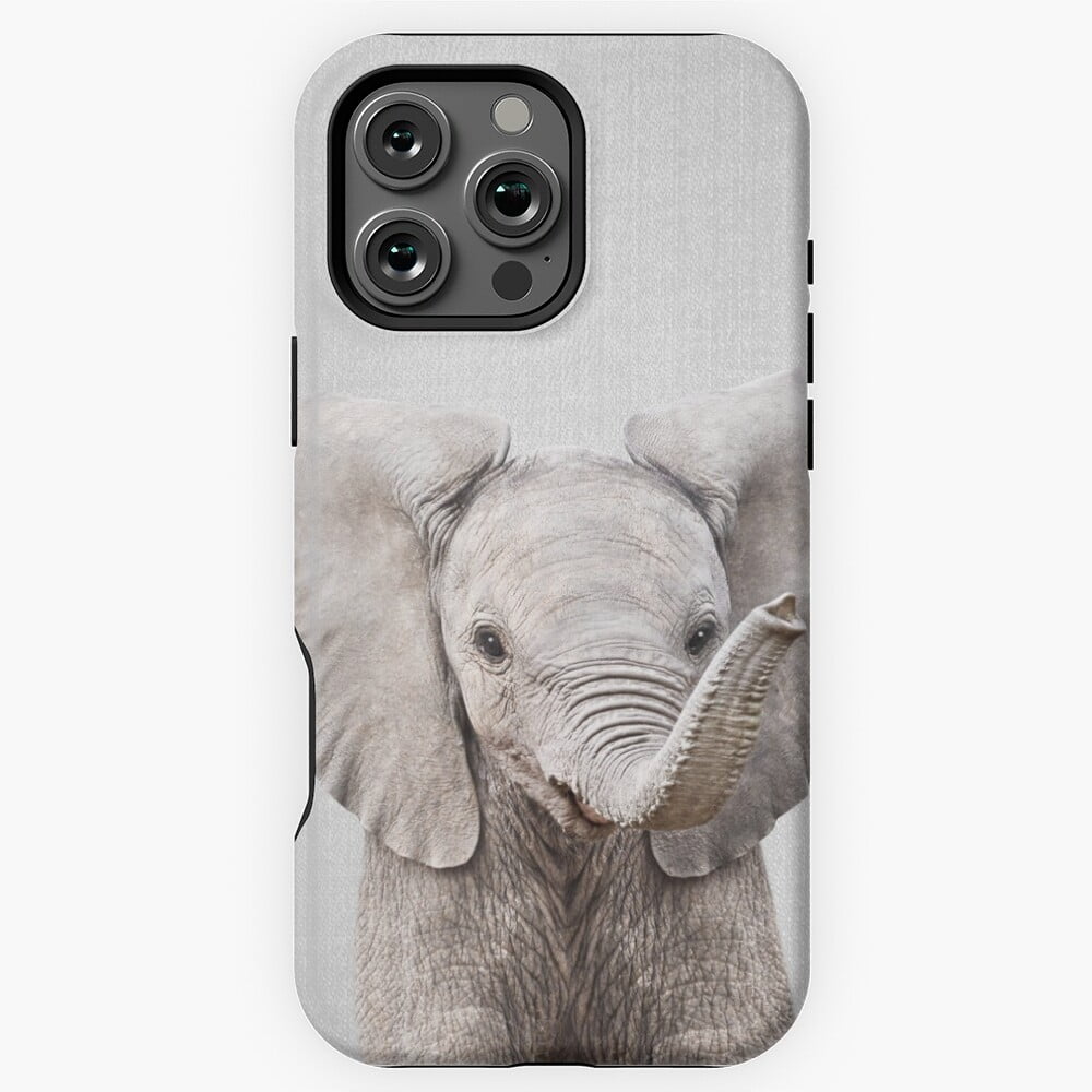 Baby Elephant Colorful Watercolor Protective and Compatible iPhone 11 ...