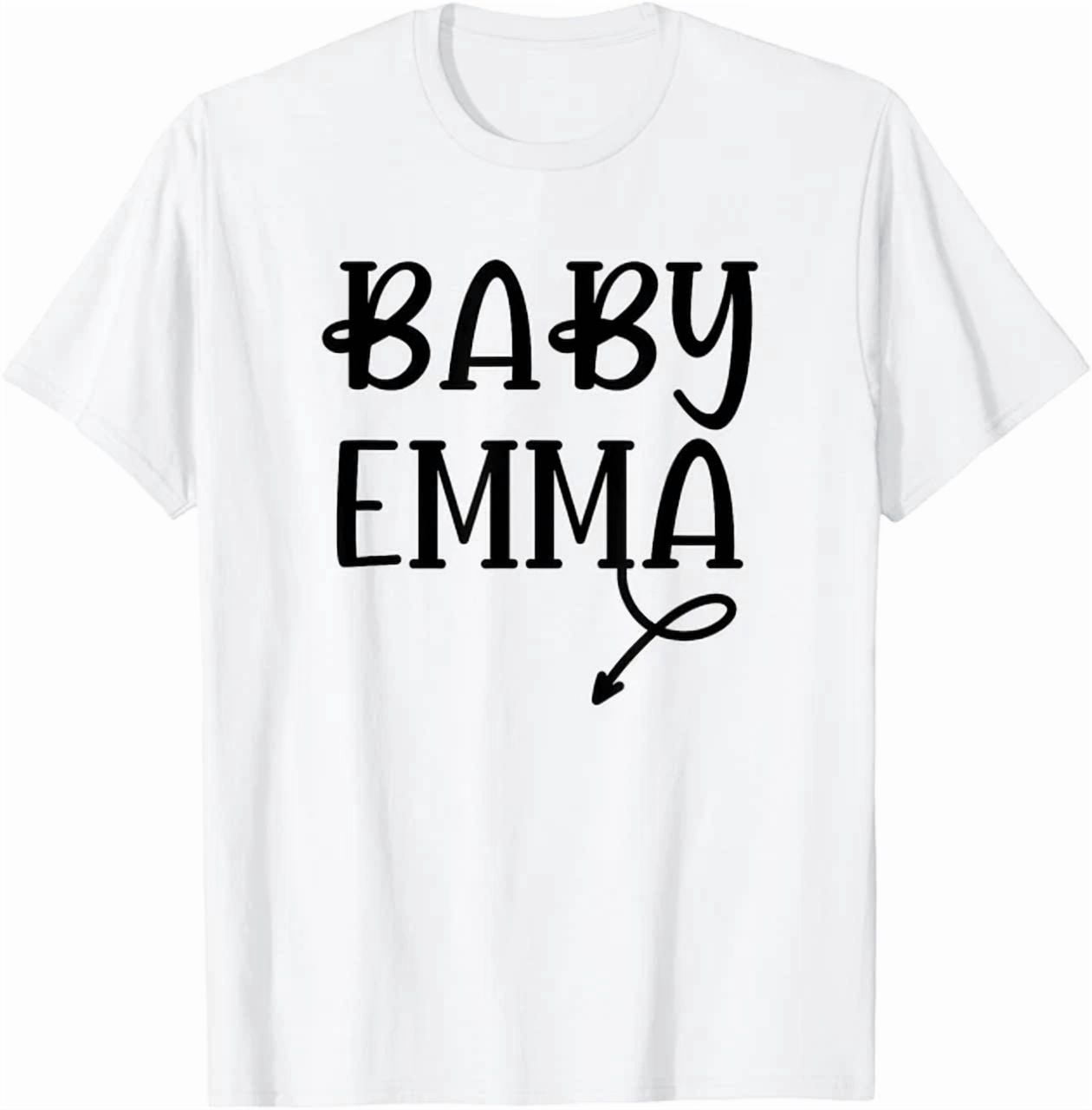 Baby Emma Pregnant Expectant Mother Mom Girl On Board Mommy T-Shirt ...