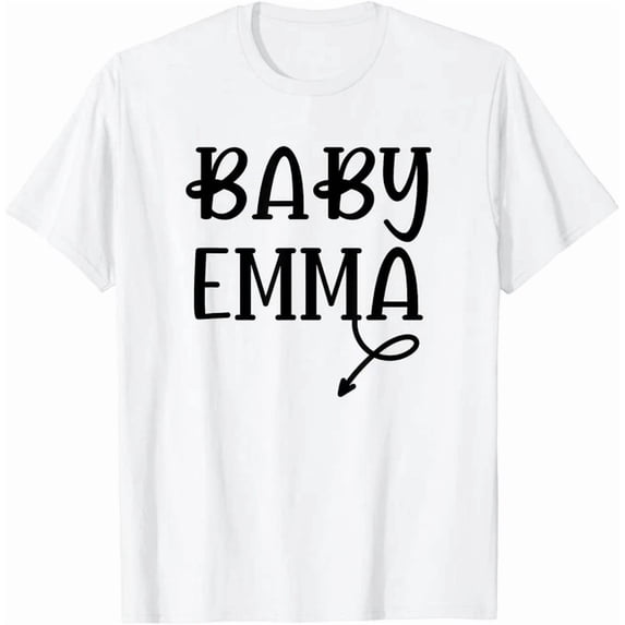 Baby Emma Pregnant Expectant Mother Mom Girl On Board Mommy T-Shirt ...