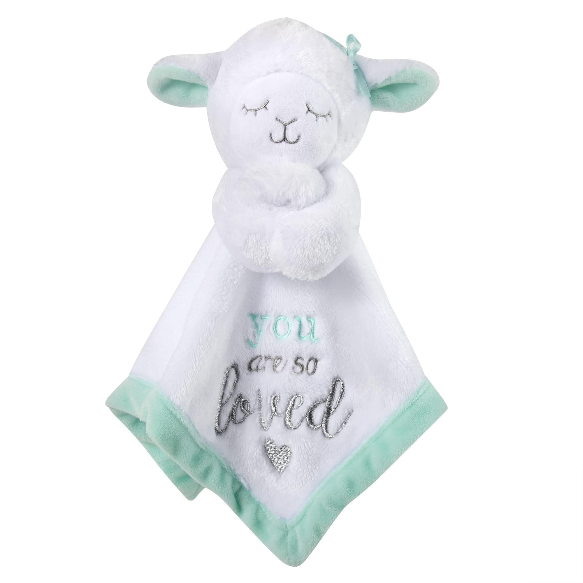 Baby Essentials Minky Doll Animal Snuggler Blanket for Newborns ...