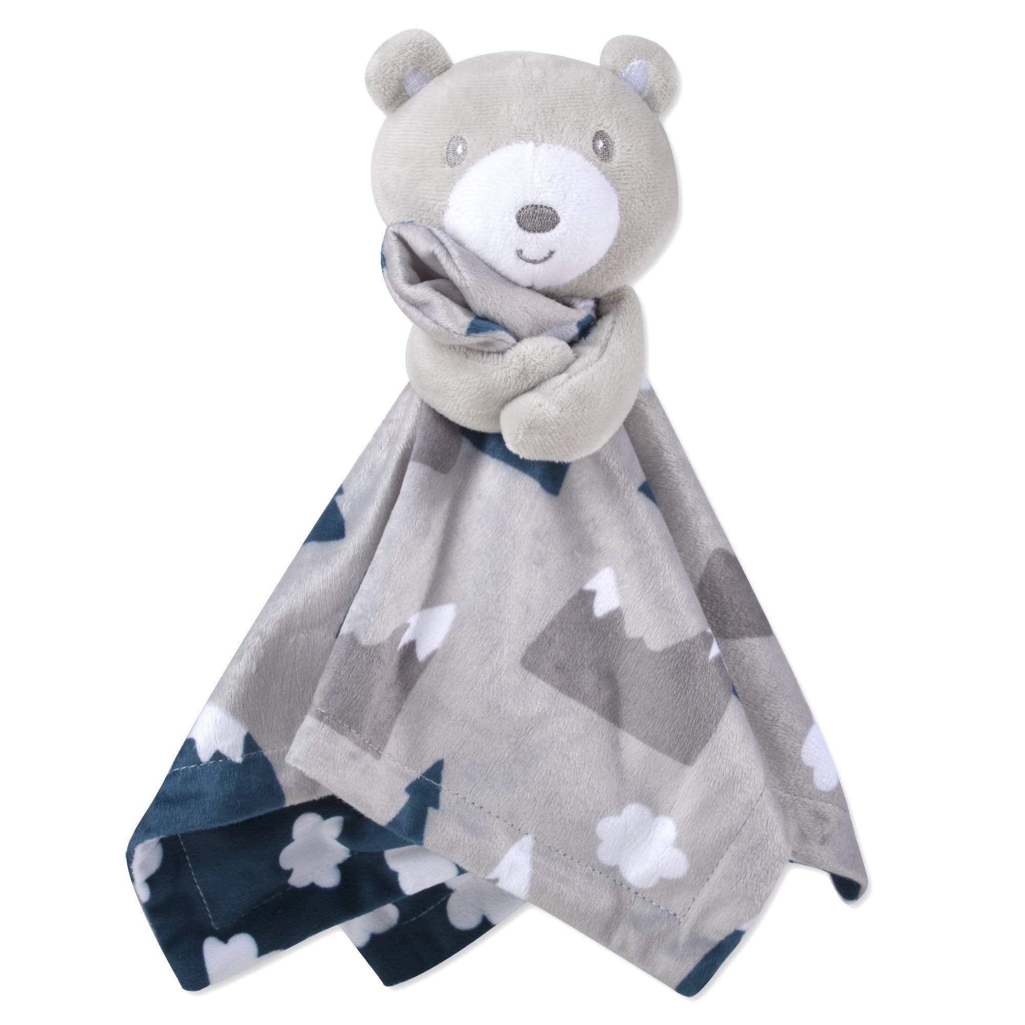 Baby Essentials Minky Doll Animal Snuggler Blanket for Newborns ...