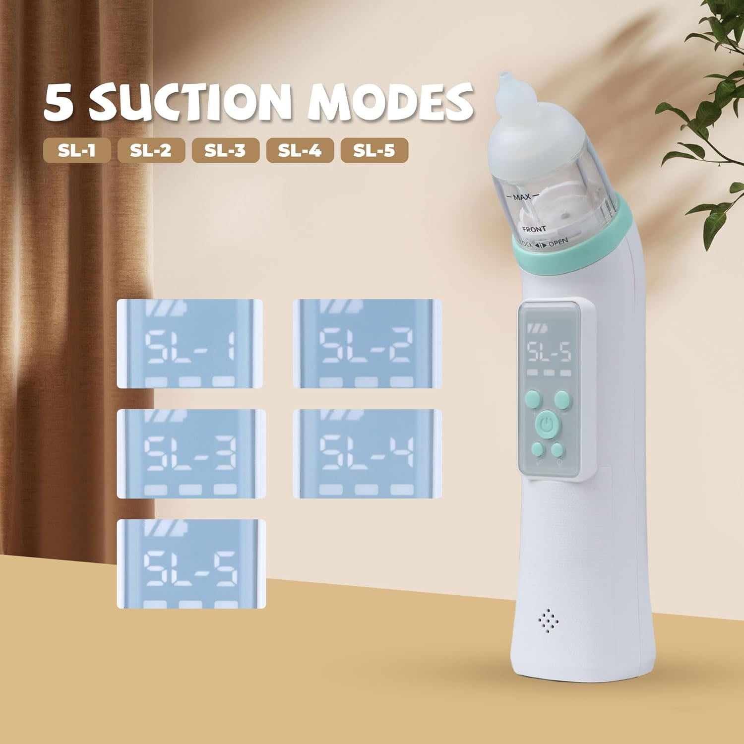 Baby Essentials, Nasal Aspirator for Baby, Automatic Baby Nose Cleaner ...